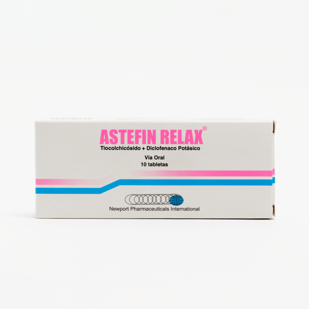 Astefin Relax tab 50 mg x 10 unidades - Newport